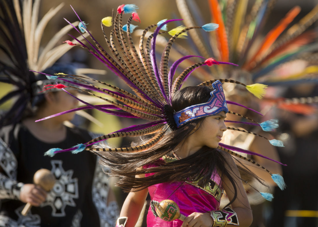 Photo gallery: Traditional Aztec dance group performs at KU | News ...